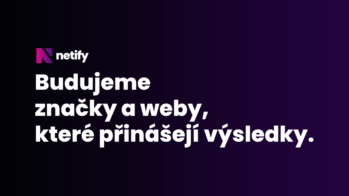 Weby a marketing, které přináší výsledky | Netify